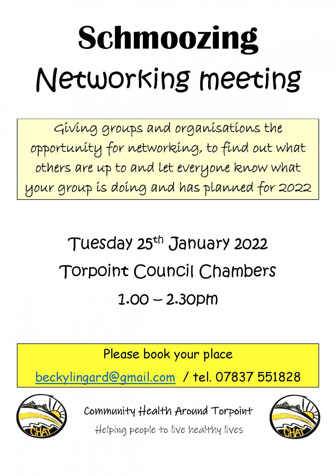 News | CHAT Torpoint | Community events and groups